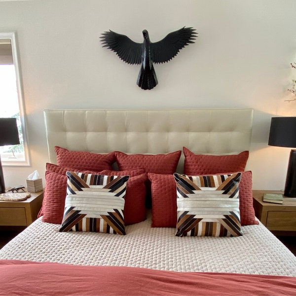 Owl Wood Sculpture Attacking Pose Jason Tennant - Etsy