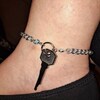 Discreet Dominant Anklet, Owner Anklet, Key Holder Bracelet, Mistress ...