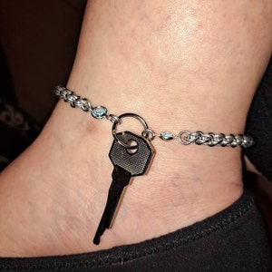 Discreet Dominant Anklet Owner Anklet Key Holder Bracelet - Etsy Canada