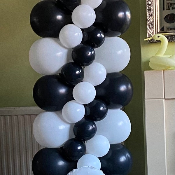 Narrow Balloon Column Tutorial and Plans | Digital Balloon Recipe - Etsy