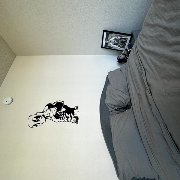 Deadpool Wall Decal Vinyl Sticker Superhero Wall Art Gift Mural ...
