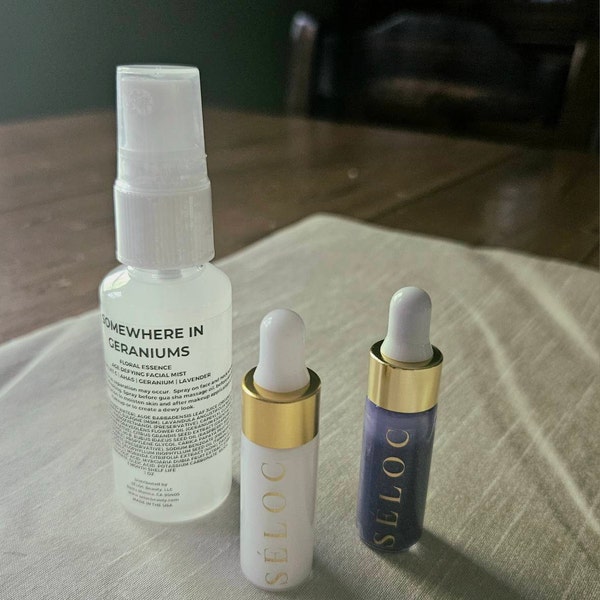 Herbal Violet Botanical Peptide Blend Serum Nourishing Plant Extracts ...