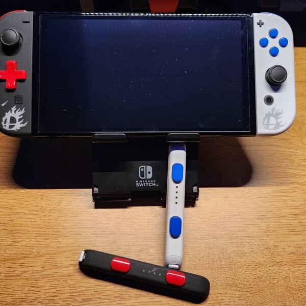 Custom Super Smash Bros Themed Nintendo Switch Joy-con Joycon ...