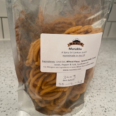 Murukku a Savoury Crunchy Snack - Etsy