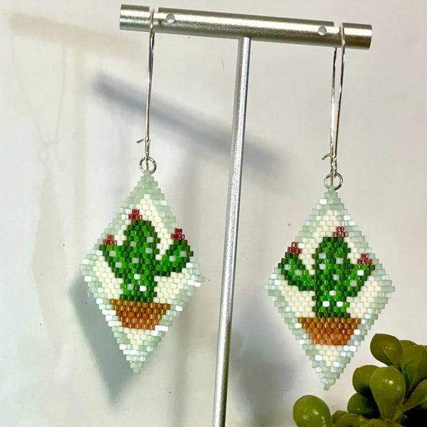 Native Inspired Bead Loom Pattern Bear Paw Loom Bracelet Pattern - Etsy