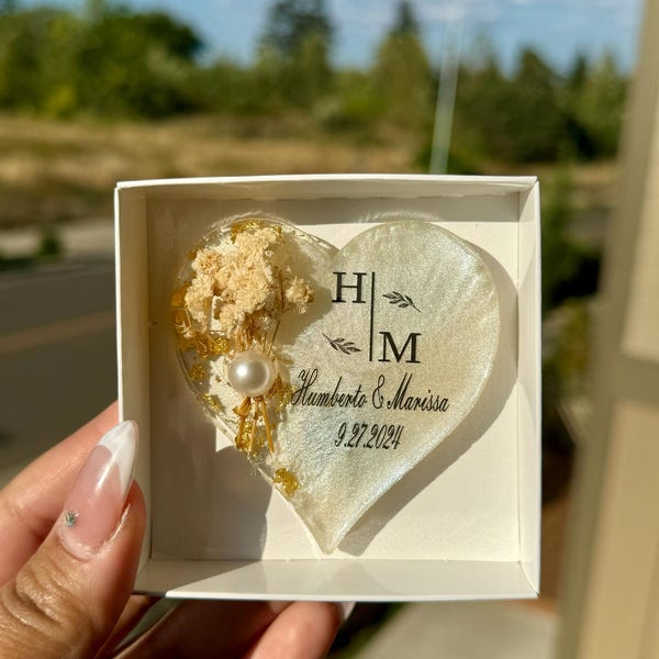 Personalized Wedding Epoxy Magnet Favor,engagement Gifts, Epoxy Fridge ...