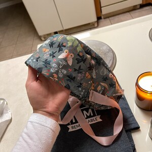 Scrub Cap Sewing Pattern Style6 With Buttons Printable Scrub - Etsy