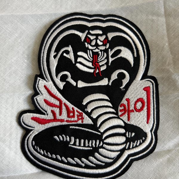 Karate Kid 1984 Miyagi Do Karate Embroidered Patch Set Cobra Kai ...