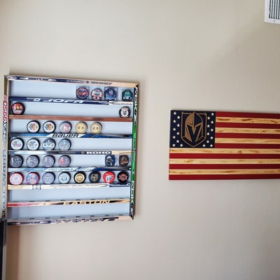 Hockey Puck Display holds 64 Pucks - Etsy