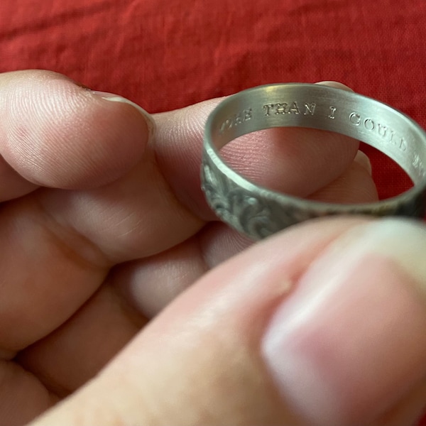 Inside Ring Engraving • Professional Personalized Ring Engraving ...
