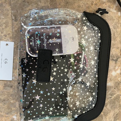 Mini Holographic Star Pouch, Mini Purse Accessories, Clear Star Pouch ...