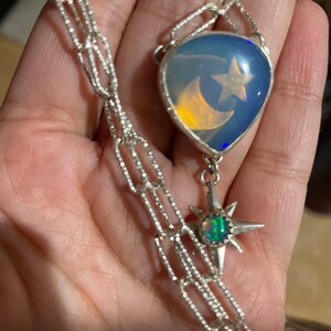 Aura Opal Magic Stackable Ring - Etsy