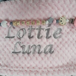 Beautiful Handmade Personalised Dummy Clip Wooden Dummy - Etsy