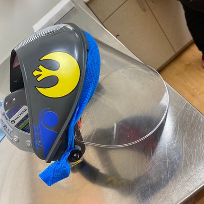 Rey X-wing Helmet Decals Star Trooper Wars the Force Awakens Rebel ...