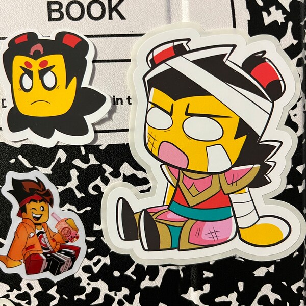 LMK S4 Chibi Matted Stickers - Etsy