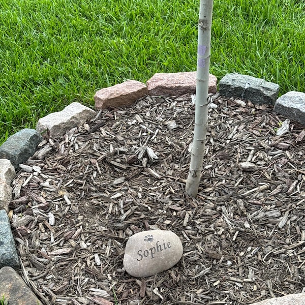 Custom Granite Standing Pet Memorial Stone 11x7.5x 2 - Free Shipping - Etsy