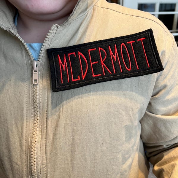 Ghostbusters Cartoon Logo Patch Embroidered Iron on Patch RGB Flight ...