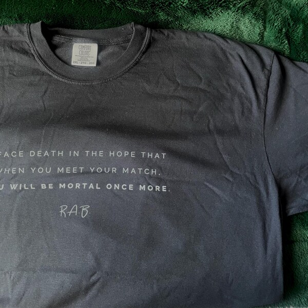 Regulus Black Letter Quote Sweatshirt Swim Club RAB Letter to Voldemort ...