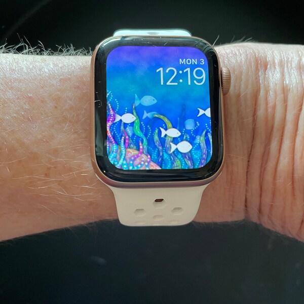 Apple Watch Wallpaper Reef Life Watch Face - Etsy