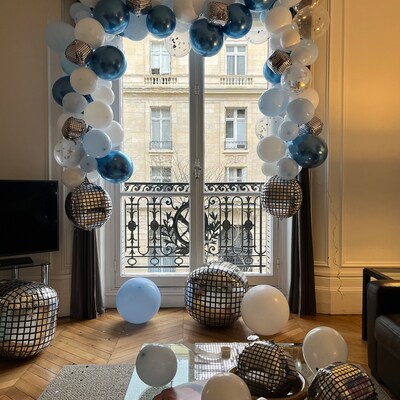 Primary Color Balloon Garland Arch Kit Uno Balloon Arch Kit Mario ...