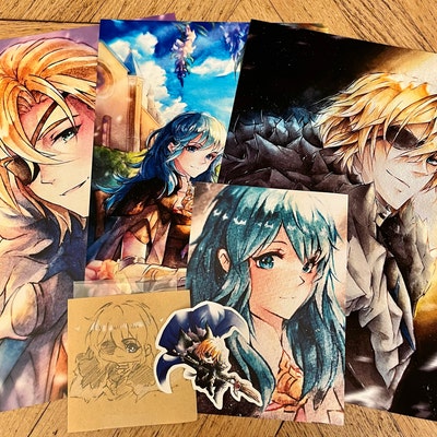 Fire Emblem Three Houses // FE3H // Blue Lions Print - Etsy