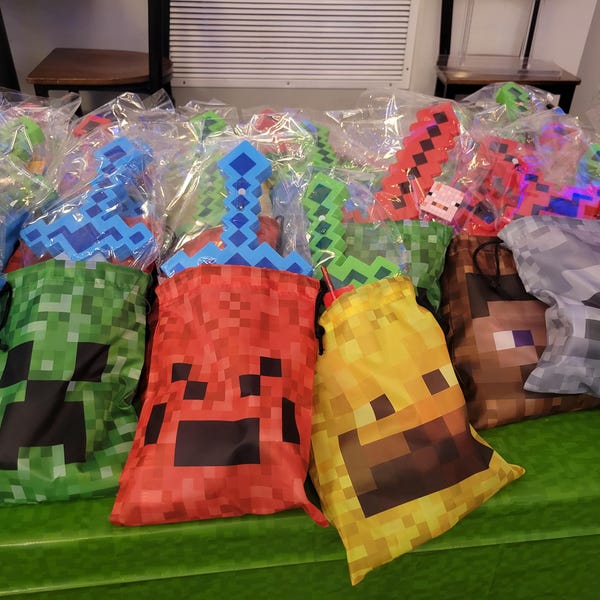 Light up 8-bit Pixel Diamond Sword LED Flashing - Etsy