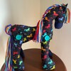 Button Jointed Pony Pdf Pattern Horse Toy Sewing Pattern Animal Softie ...