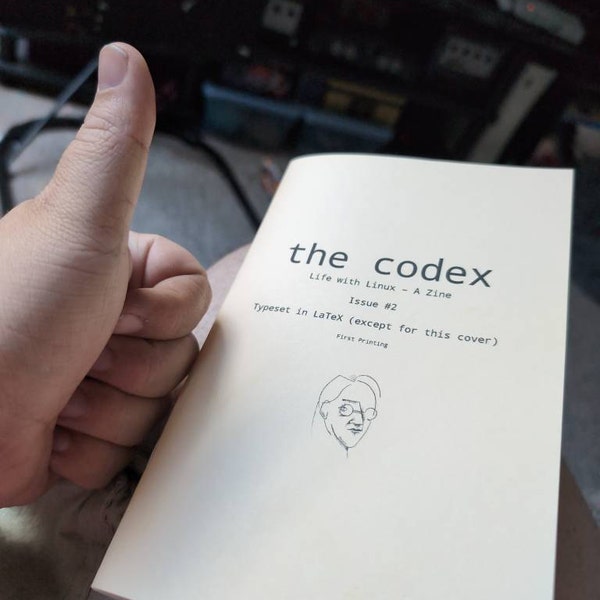 The Codex - A Zine About Linux - Etsy
