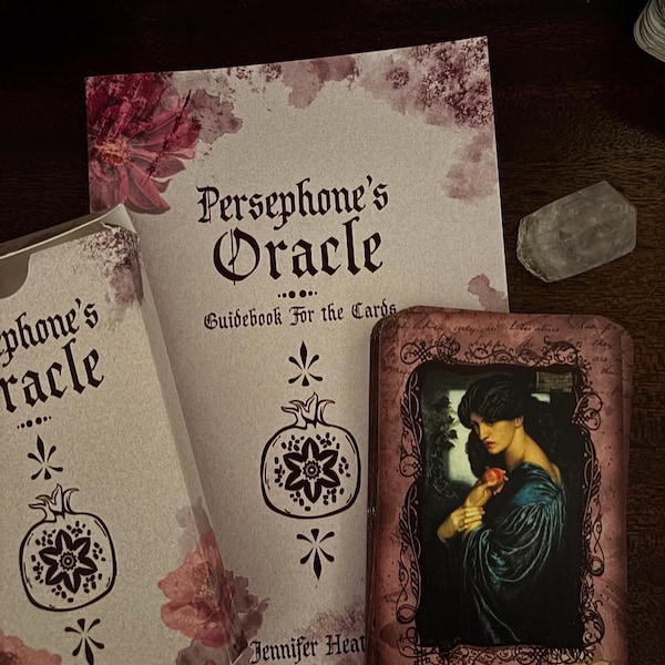 Persephone Oracle Deck Tarot Cards - Goddess Oracle - Witchy Gift ...