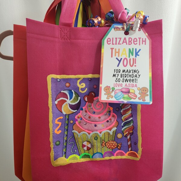 Candyland Inspired Birthday Gift Tags - Etsy