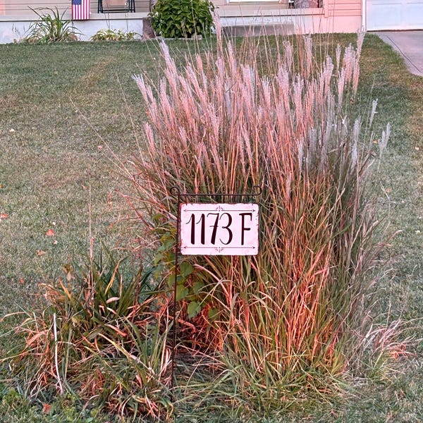 Rustic Address Sign, Farmhouse Decor, House Numbers, Street Sign ...