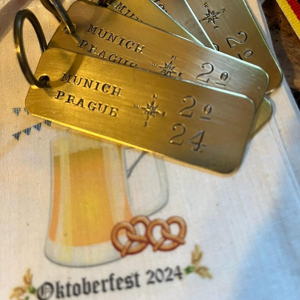 Custom Hand Punched Round Brass Tag Hand Stamped Key Tag Hand Made Key ...