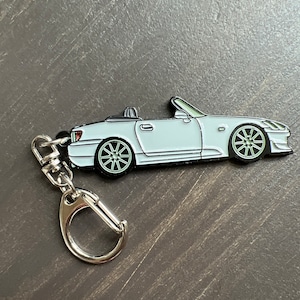NB miata MX5 Baked Enamel keychains carpins STARLIGHT BLUE - Etsy