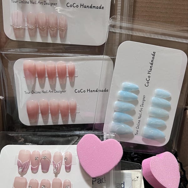 Reusable Greek Mythology Press on Nails Gel Manicure | Fake Nails ...