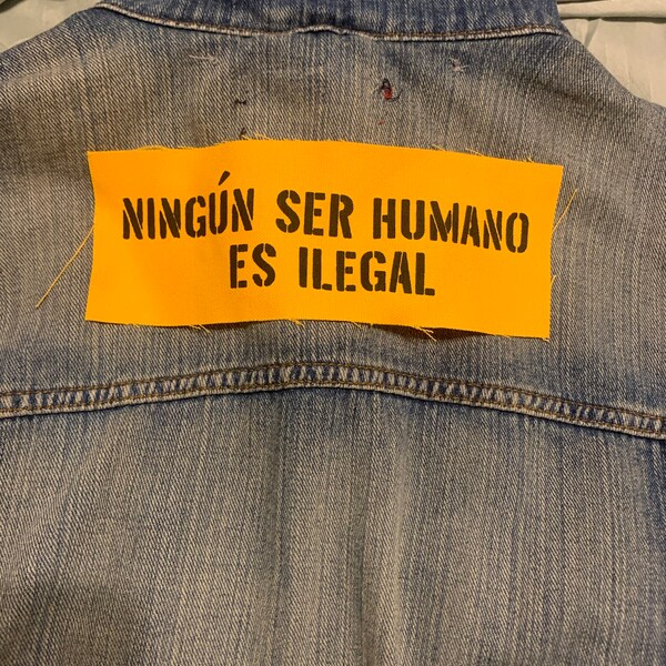 Ningun Ser Humano Es Ilegal Patch No Human is Illegal Patch Political ...