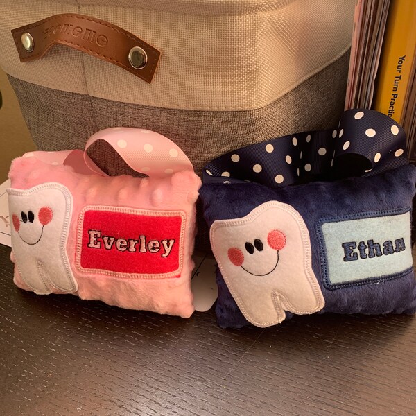 Plush Tooth Fairy Pillow , Tooth Pocket , Tooth Fairy Door Hanger ...