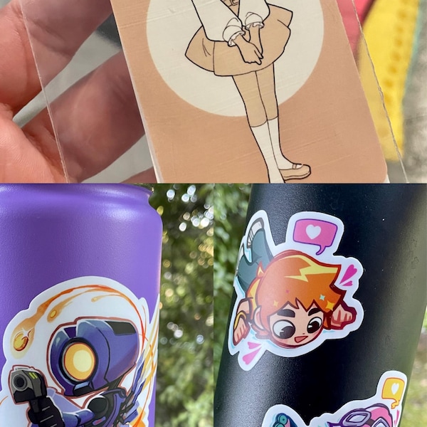 Scott Pilgrim Stickers: Ramona Flowers Die Cut Waterproof Decals - Etsy