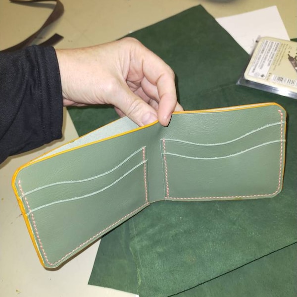 PDF Wallet Pattern, Bifold Wallet Pattern, Leather Wallet Pattern ...