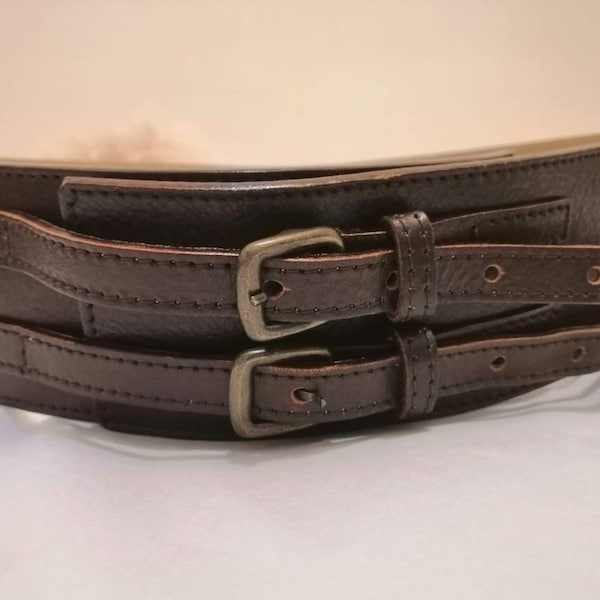 Vintage Bebe Gold Iridescent Snake Print Wide Waist Belt - Etsy