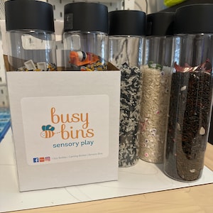 Color Sorting Sensory Bin Rainbow Colors Sensory Color Matching ...