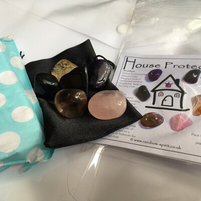 House Home Protection Crystal Set - Etsy