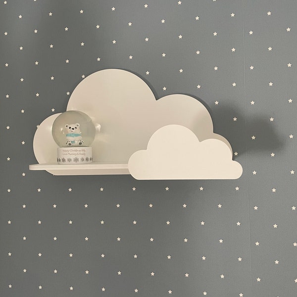 Handmade Cloud Wall Shelf: Nursery Floating Shelf, Kids Room Decor - Etsy