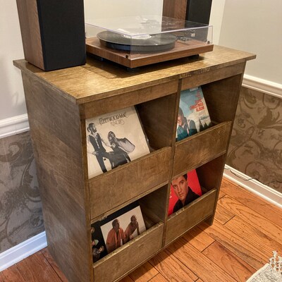 Record Cabinet Detailed Plans - Etsy