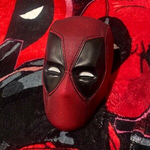 Deadpool Halfshell Costume Cosplay Mask With Screen Printed - Etsy