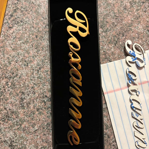 Personalized 3D Car Emblems, Heavy-duty Metal Letters With Strong ...
