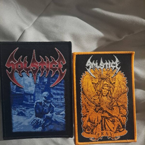 Weedeater-god Duck and Good Speed Embroidered Woven Patch-sludge Stoner ...