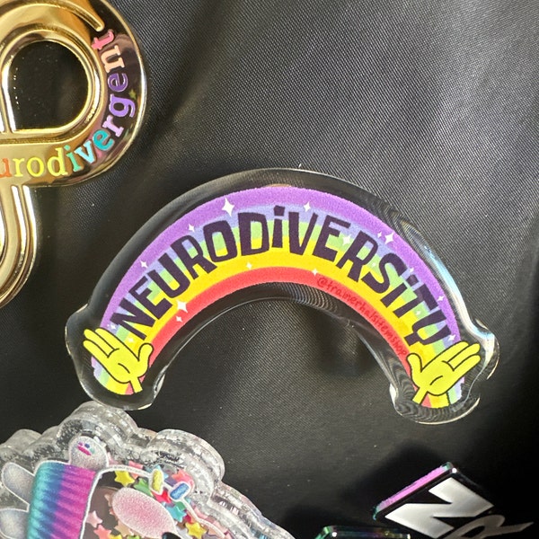 Arms T. Rexin Sticker Neurodivergent Autistic Pride Waterproof Vinyl ...