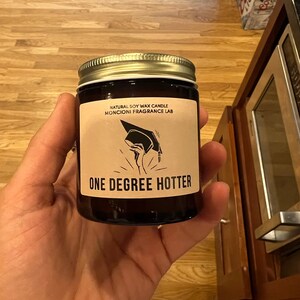 One Degree Hotter Candle Gift, Funny Grad Gift for Her, Scented Candles ...