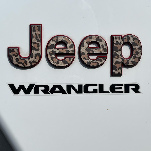 Holographic Crystal Jeep Emblem Sticker Decal, Wrangler JK, TJ, JL ...