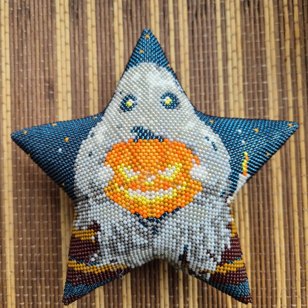 Holy Family 3D Peyote Star Pattern PDF Nativity Scene Beaded Star ...